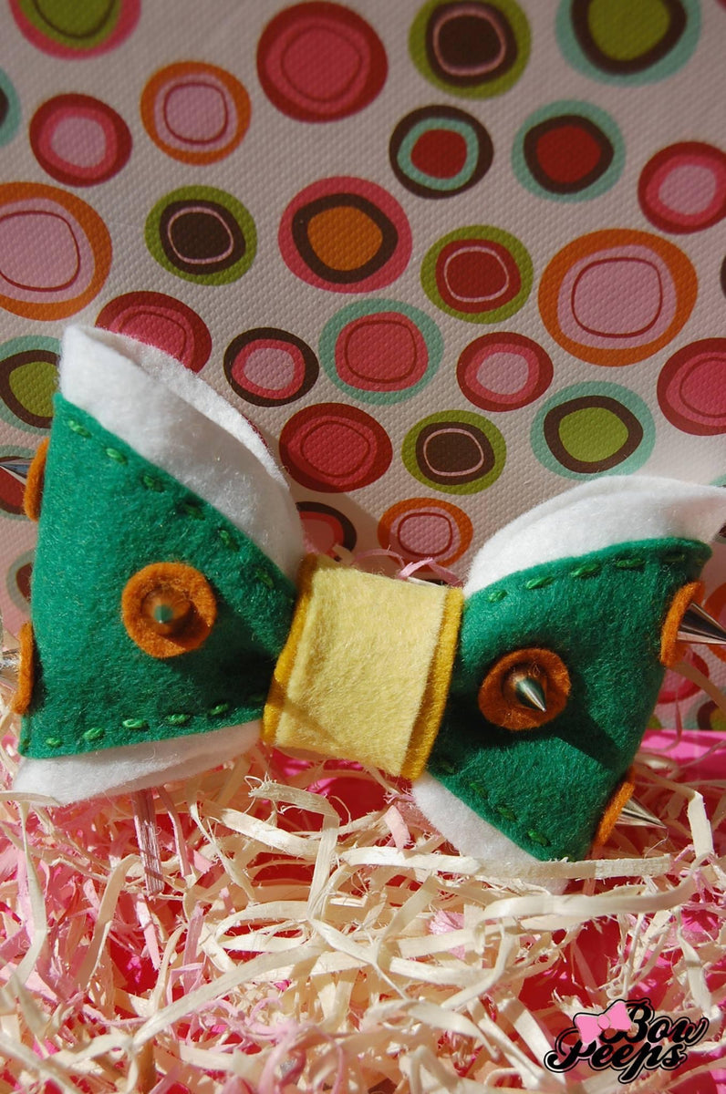 Bowser Inspired Bow – BowPeeps