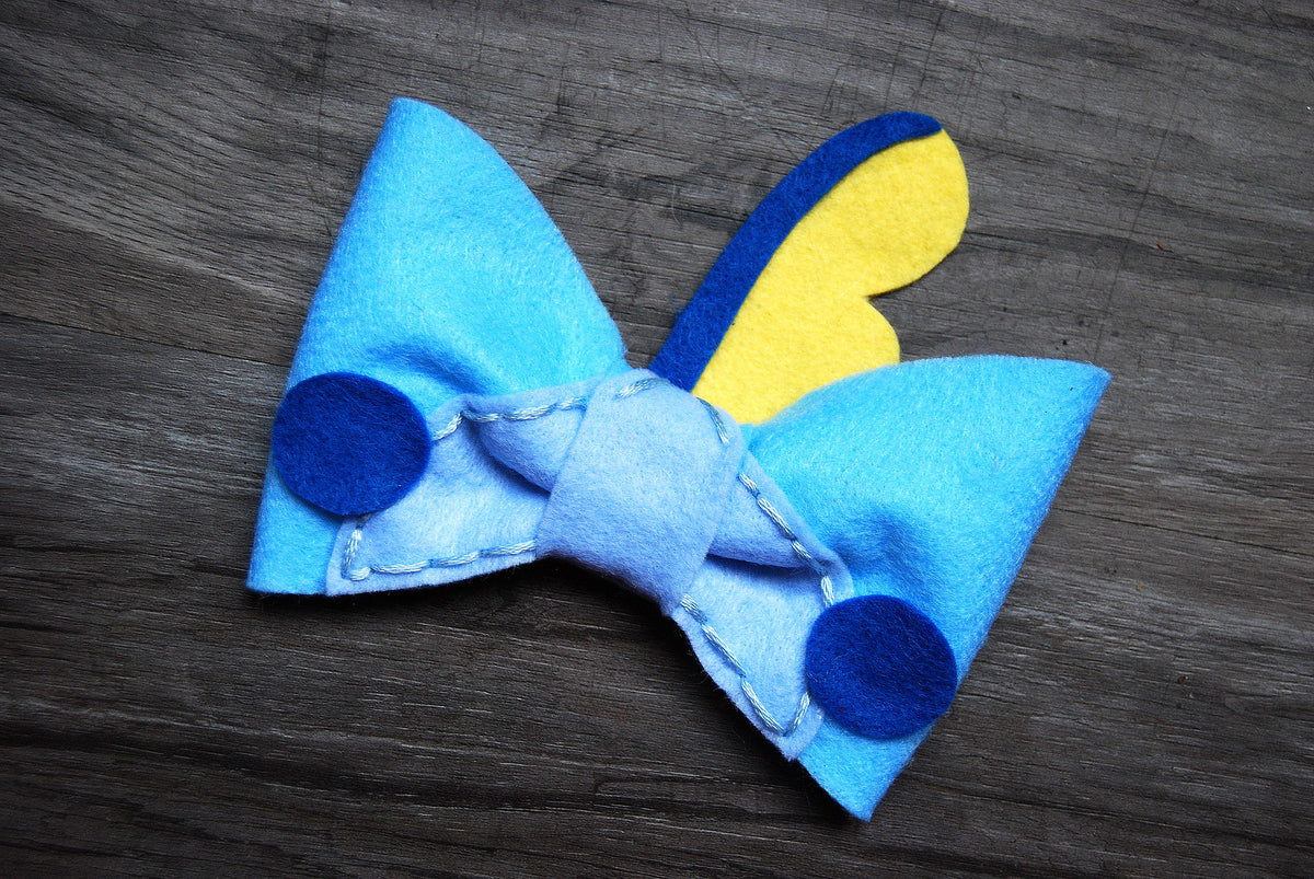 Sobble Inspired Bow – BowPeeps