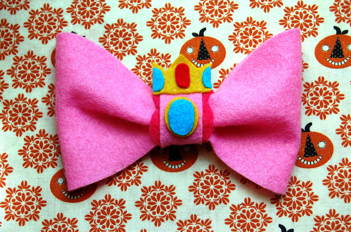 Princess Peach Inspired Bow – BowPeeps